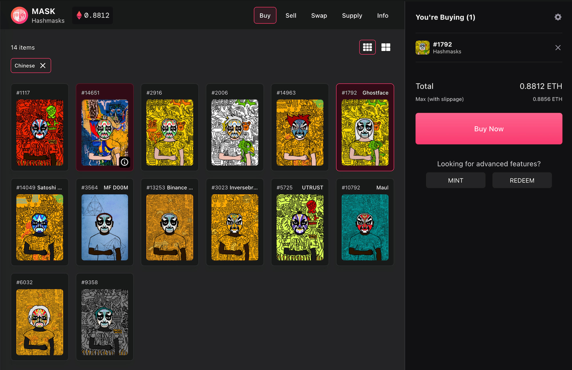Introducing Hashmask Liquidity Pools